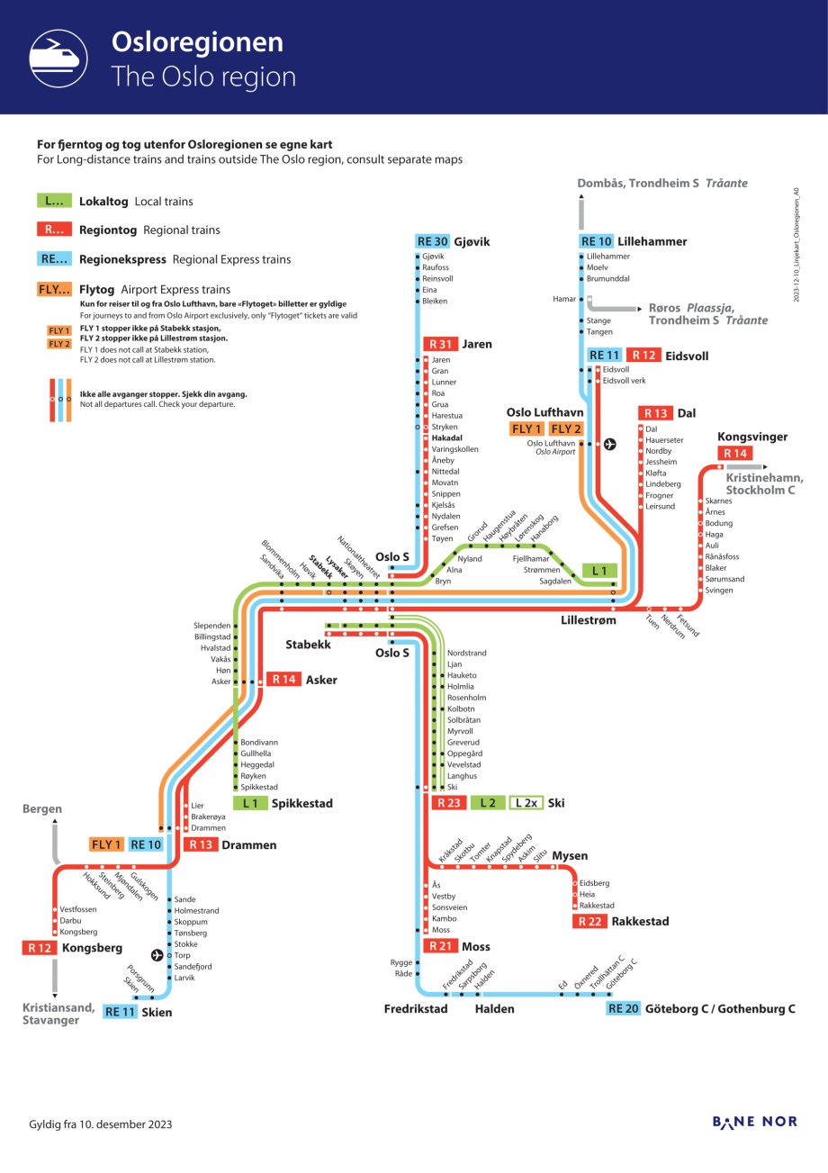 Verkehr in Oslo - die besten Verkehrsmittel