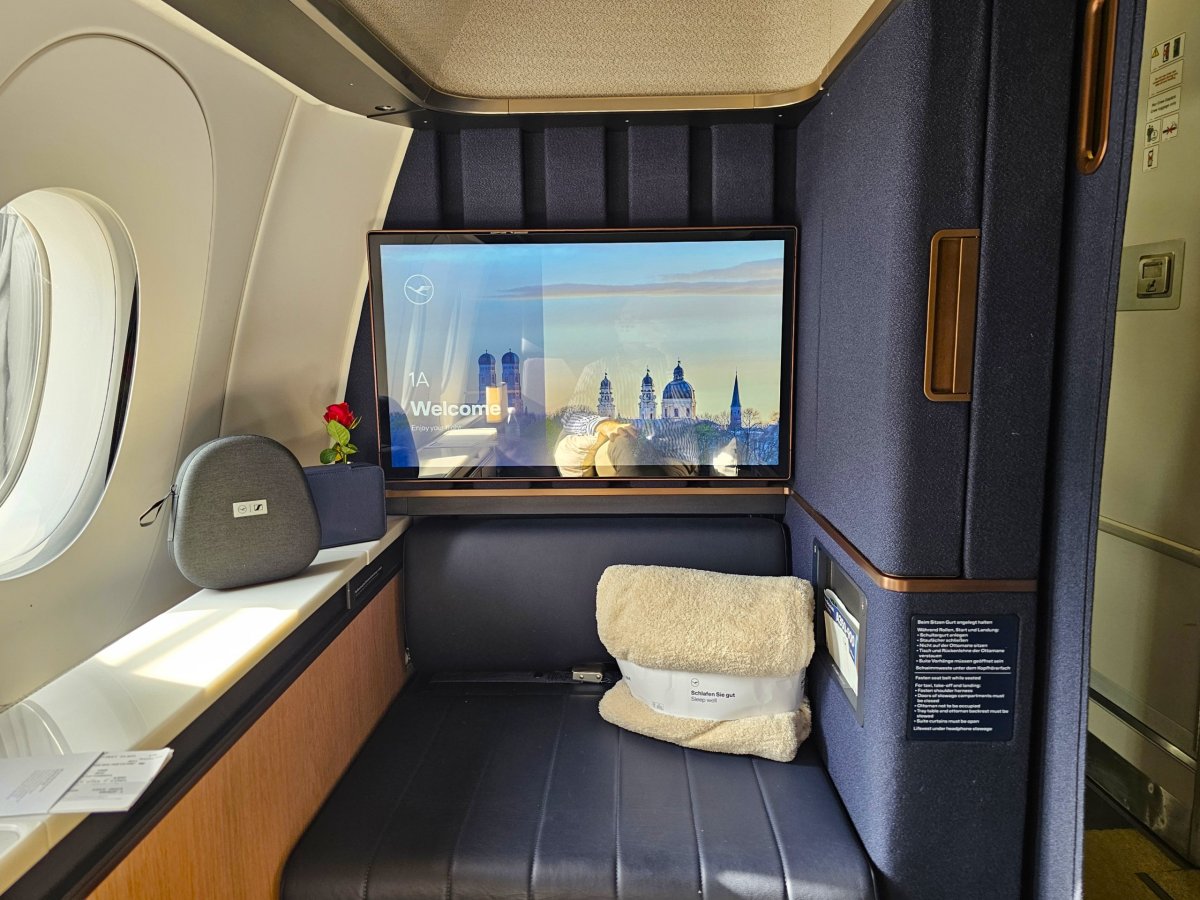 Lufthansa Allegris First Class: Flugbericht im A350 (HND-MUC)